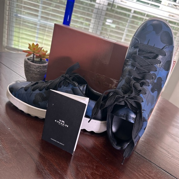 Coach | Shoes | Coach Denim Wildbeast Sneakers | Poshmark